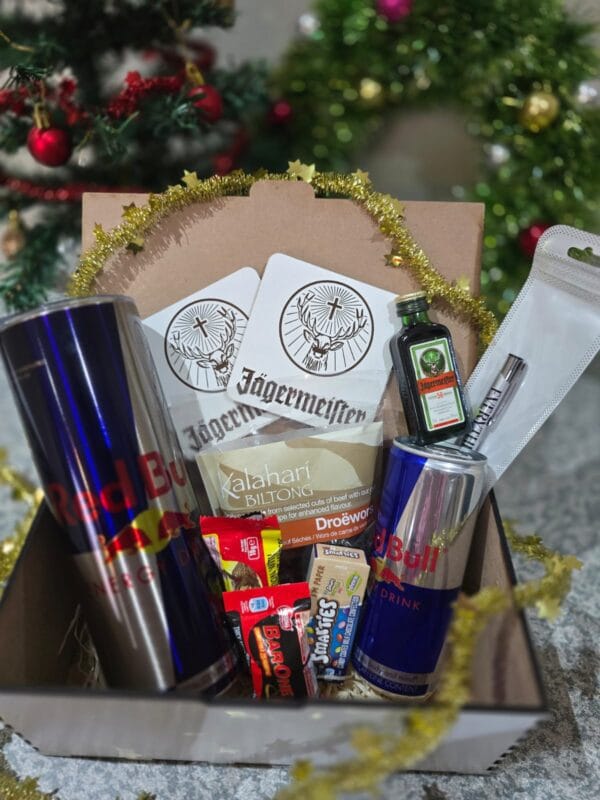 Jägermeister & Red Bull Gift Box for Men | Premium Hamper