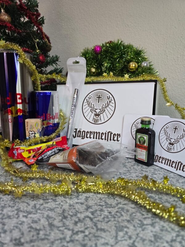 Jägermeister & Red Bull Gift Box for Men | Premium Hamper