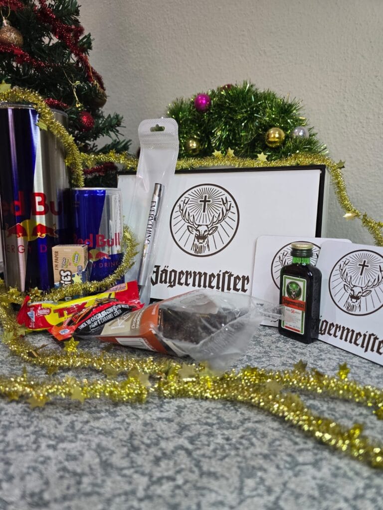 Jägermeister & Red Bull Gift Box for Men | Premium Hamper